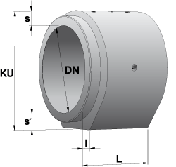 Železobetonová trouba patková DN 800 S – ŽPSV